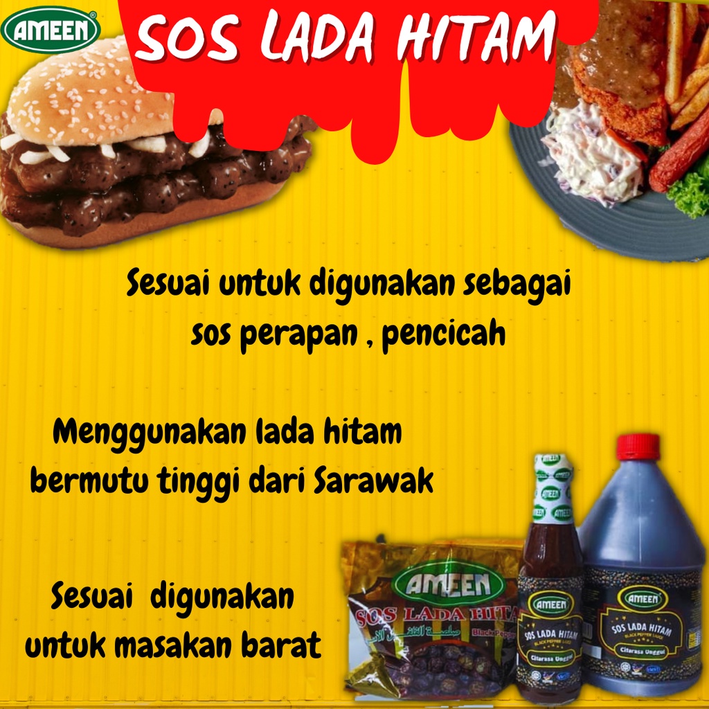 SOS LADA HITAM 340g/1kg ( BBQ SAUCE ) | Shopee Malaysia