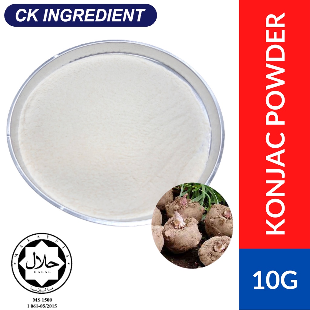 (Halal) Konjac Powder - Food Grade / Serbuk Konjac / 蒟蒻粉末 | Shopee Malaysia