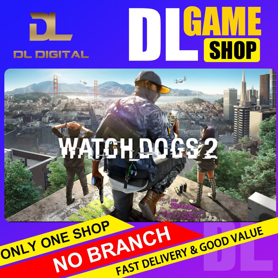 Watch Dogs 2 (PC Game Steam Original) | Shopee Malaysia