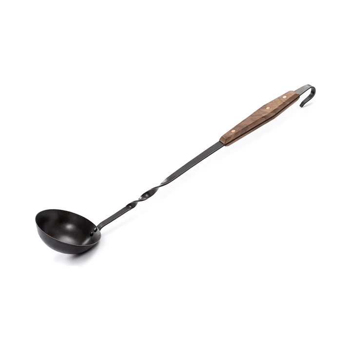 Barebones Cowboy Grill Ladle - Stainless Steel Ladle with Extra-long ...