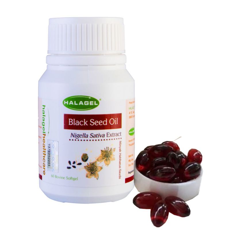 HALAGEL HABBATUS SAUDA @ BLACKSEED 60 CAPSULES: PREFERRED SELLER ...