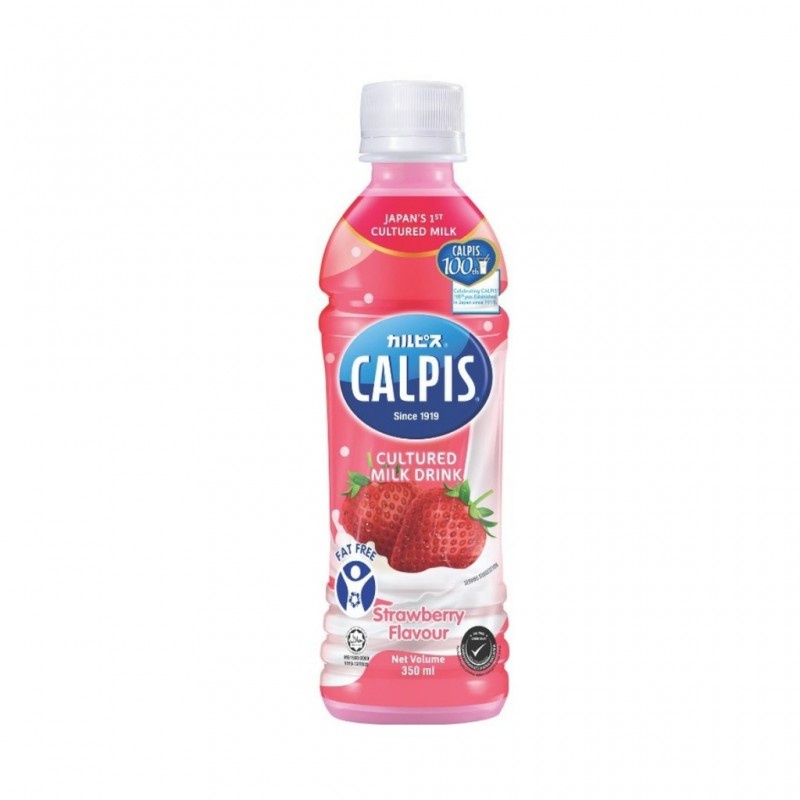 Calpis Cultured Milk Strawberry (350MLx6') | Shopee Malaysia