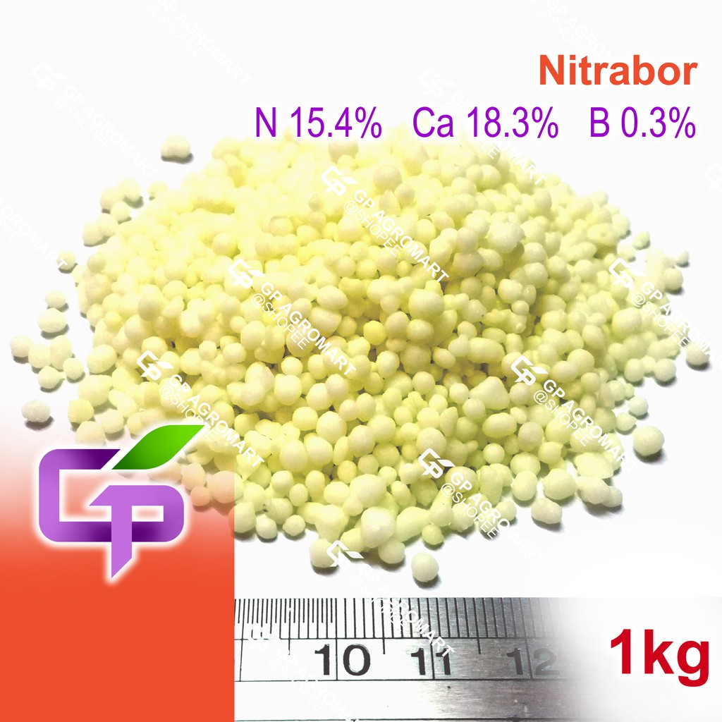 1kg Yara Liva Nitrabor / Calcium Nitrate + Boron / Fertilizer Nitrabo ...