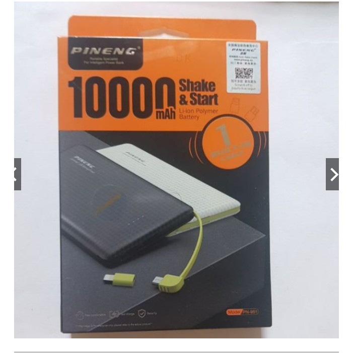 🔥 Readystock 100% Original Pineng Powerbank 10000mAh PN 951 High ...