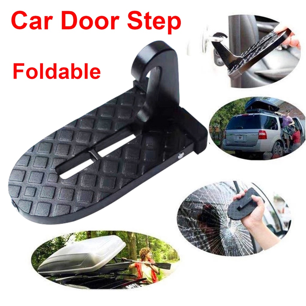 Universal Foldable Car SUV Foot Pedal Roof Rack Step Auto Door Step ...