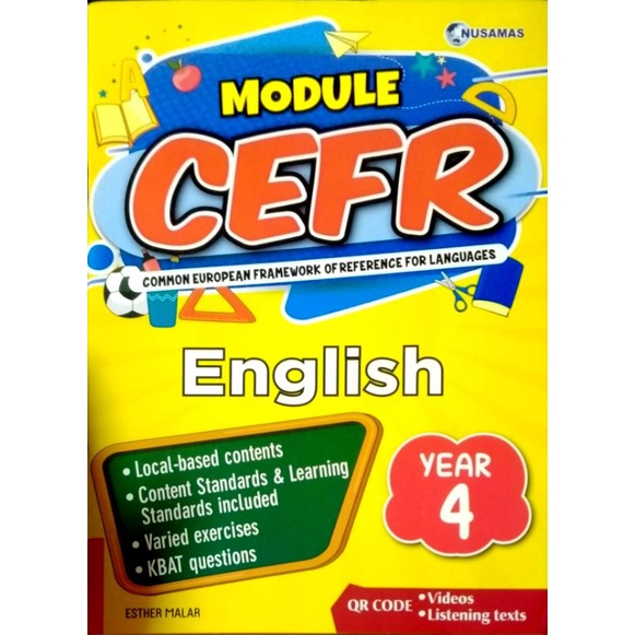 YEAR 4 MODULE CEFR ENGLISH (AMARBOOK) | Shopee Malaysia