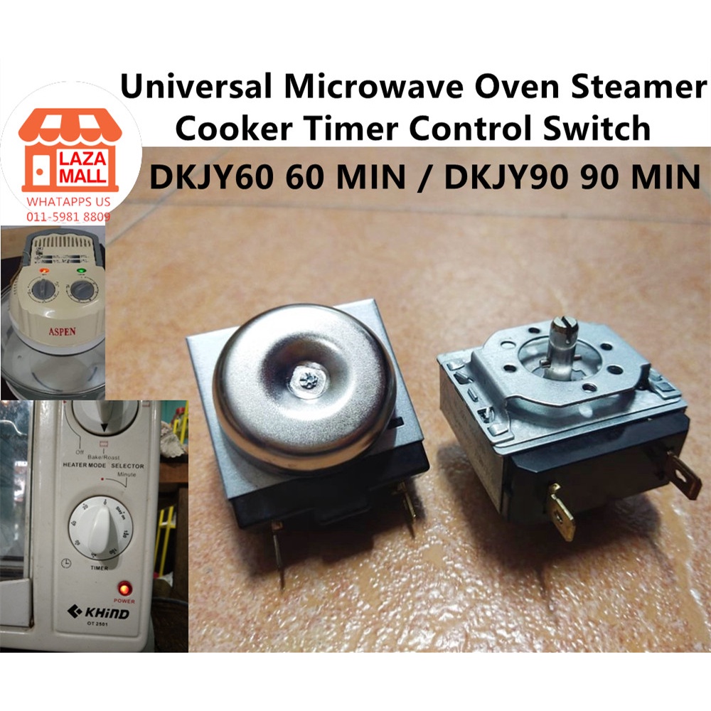 Universal Microwave Oven Steamer Cooker Timer Control Switch Bell ...