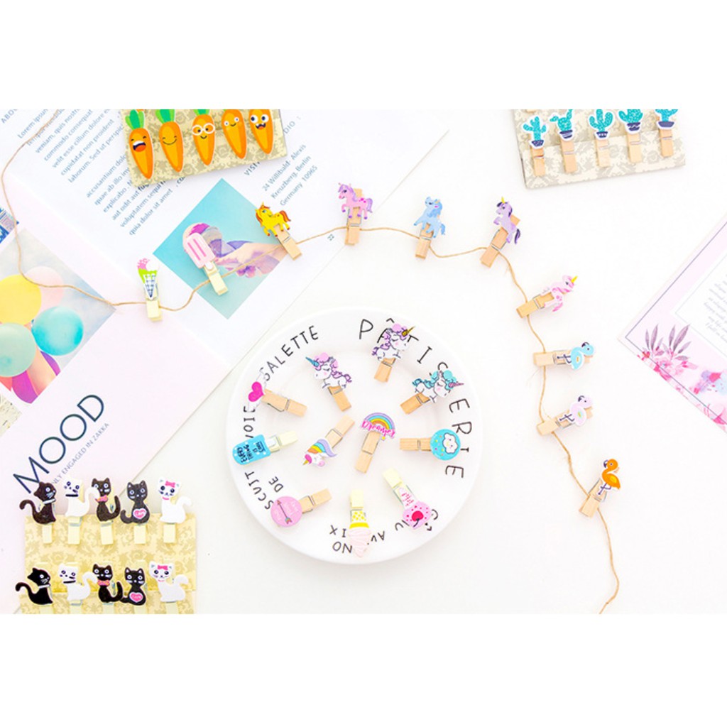 Klip Kayu (10 keping setiap pek) | Shopee Malaysia