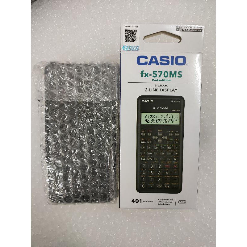 Casio Scientific Calculator fx-570MS ( 2nd Edition ) | Shopee Malaysia