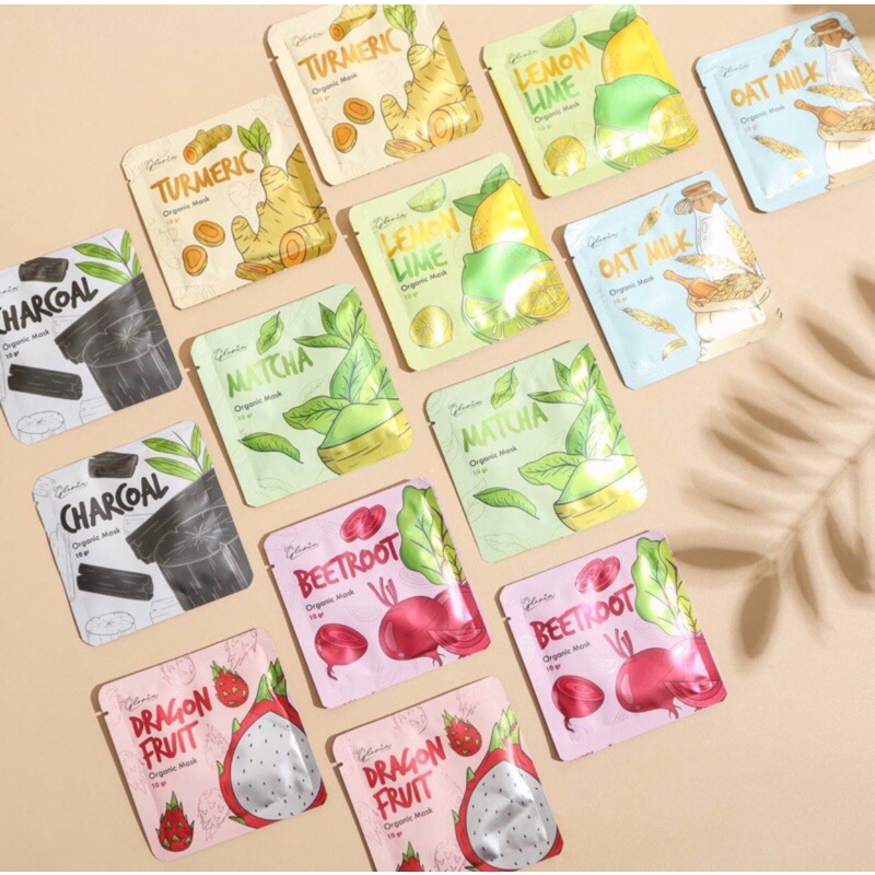 New Lea Gloria Mask Organic Series - 10gram | Shopee Malaysia