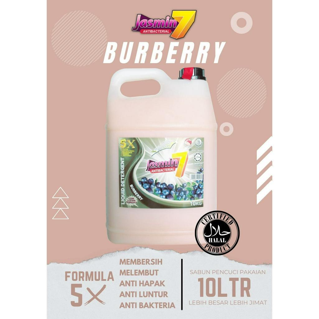 Jasmin7 Liquid Detergent / Laundry Detergent 10KG | Shopee Malaysia