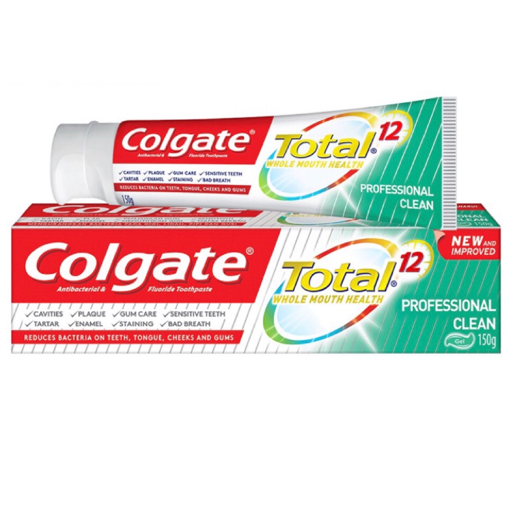 Colgate Total Professional Clean Gel Toothpaste (150g) | Shopee Malaysia
