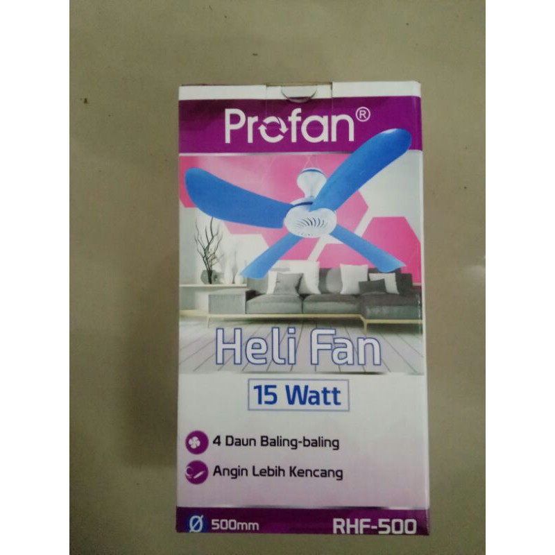 Heli Fan Hanging Fan Profan RHF500 15watt | Shopee Malaysia