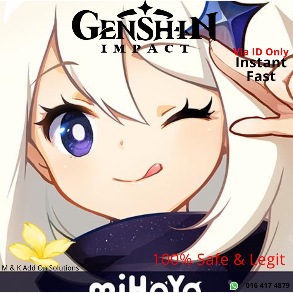 Genshin Impact Genesis Crystals 原神 | 60-330 GC | Shopee Malaysia