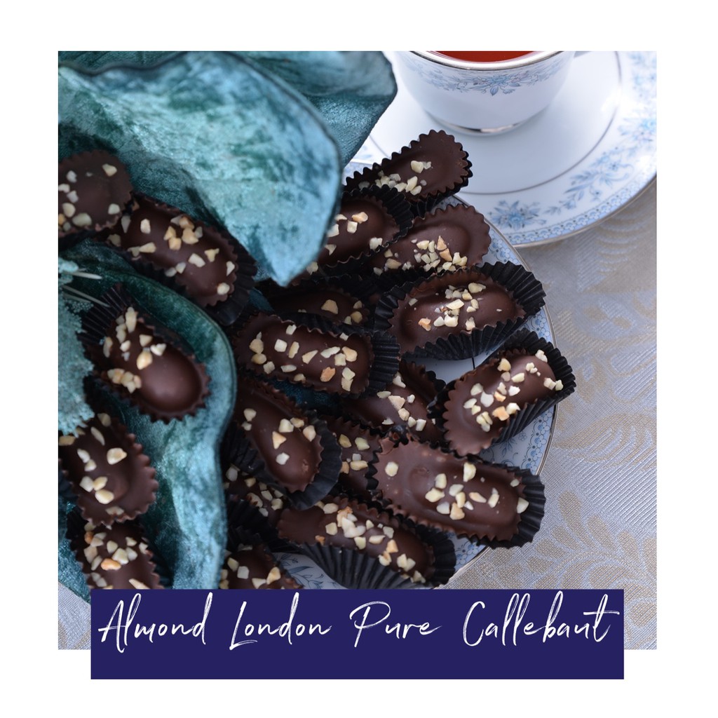 BISKUT RAYA 2025 / COOKIES 2025 / ALMOND LONDON PURE BELGIUM CHOCOLATE ...