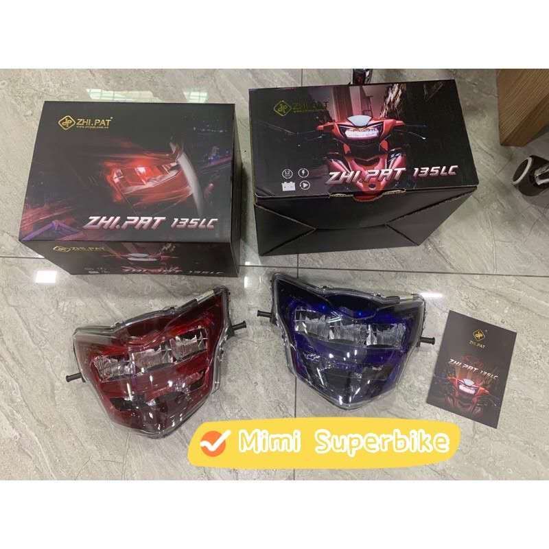 YAMAHA LC135 LC HEAD LAMP LED ZHI.PAT V2 V3 V4 V5 V6 V7 LAMPU DEPAN HEADLIGHT LIGHT DYNO PRO ...