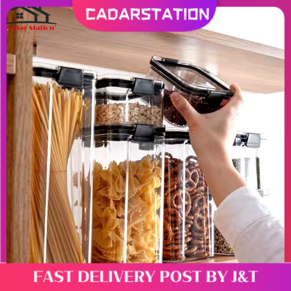 CS_Food Storage Container Plastic Kitchen Refrigerator Noodle Box ...