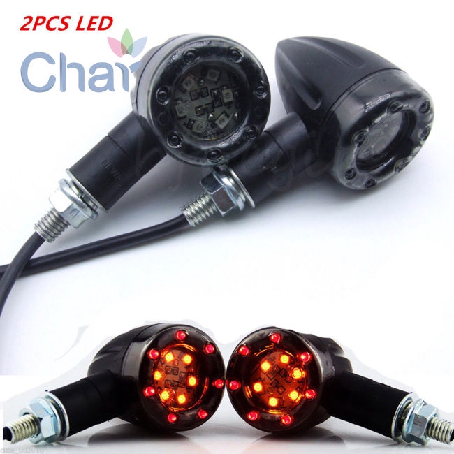 2pcs motorcycle turn signal assembly modified turn signal Harley turn ...