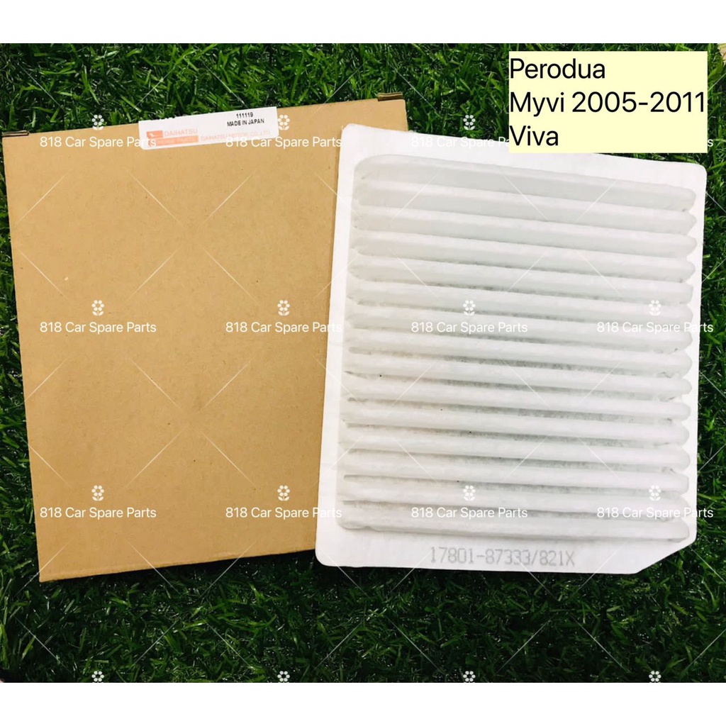 AIRCOND FILTER CABIN FILTER PERODUA MYVI OLD 2005-2011,VIVA | Shopee ...