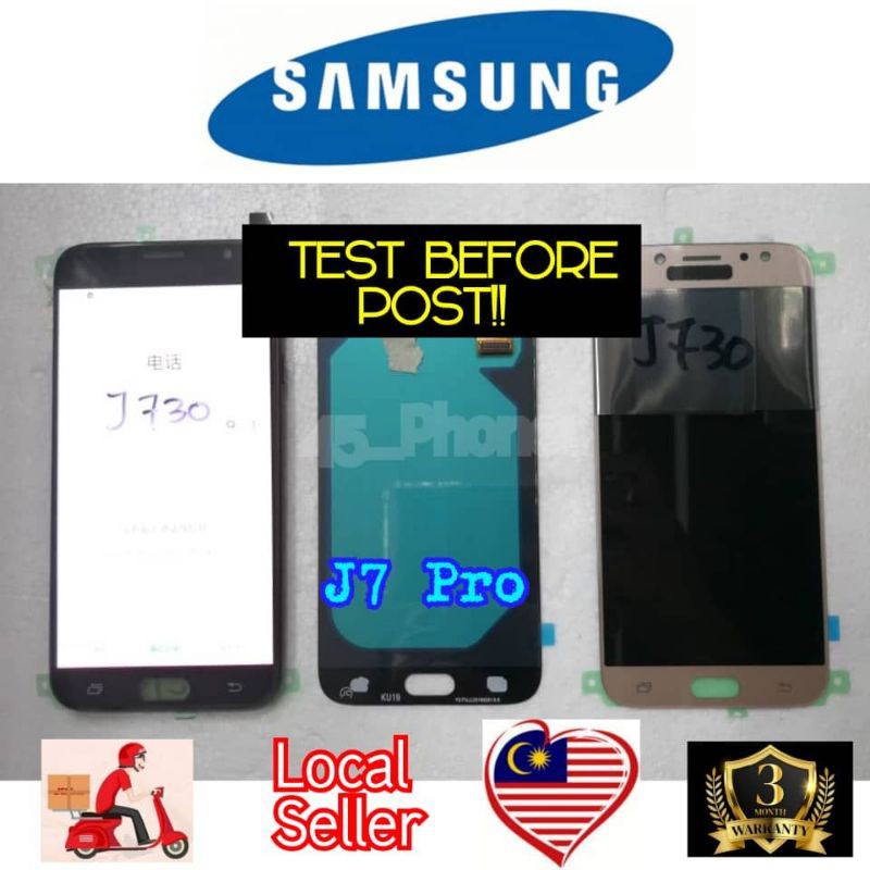 OMP45 (Ready Stock) SAM Galaxy J730 J7 PRO LCD DISPLAY TOUCHSCREEN ...