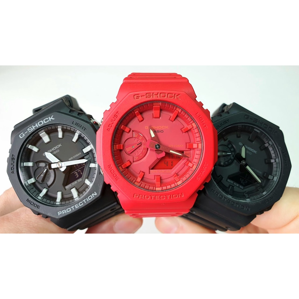 ASIA SET 100% ORIGINAL CASIO G-SHOCK TMJ GA-2100-1ADR / GA-2100-1A1DR ...
