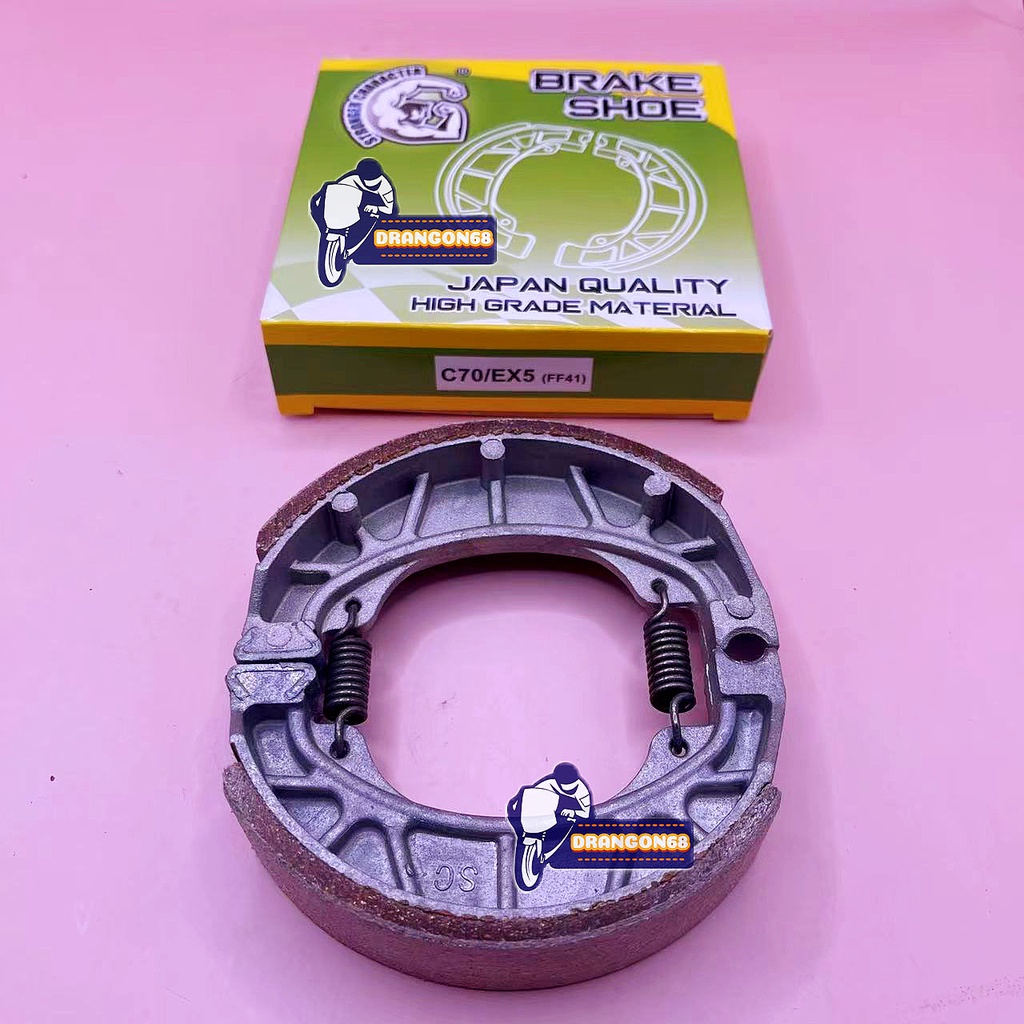 APIDO BRAKE SHOE EX5/LC135/SRL115/KRISS/C70/RC80/Y80/Y100/Y110/RXZ ...