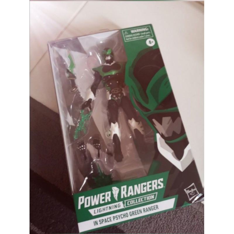 Power Rangers Lightning Collectio In Space Psycho Green Ranger | Shopee ...