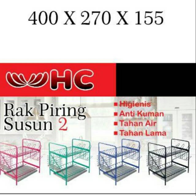Plate Rack 2 Stacking | Shopee Malaysia