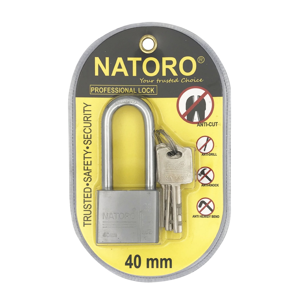 NTT DIY Long Shackle Anti-Cut PadLock/Top Security Padlock / House Lock ...