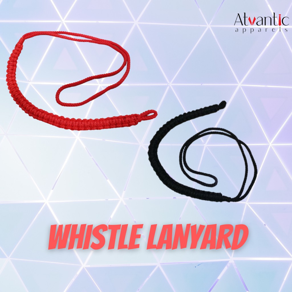 Whistle lanyard for Security Guard Use / Tali Wisel untuk pengawal ...