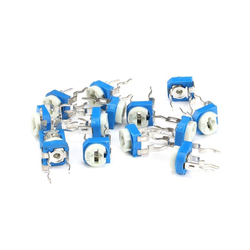 Trimpot POTENTIOMETER VARIABLE POTENSIOMETER VARIABLE RESISTORS 1 10 50 ...
