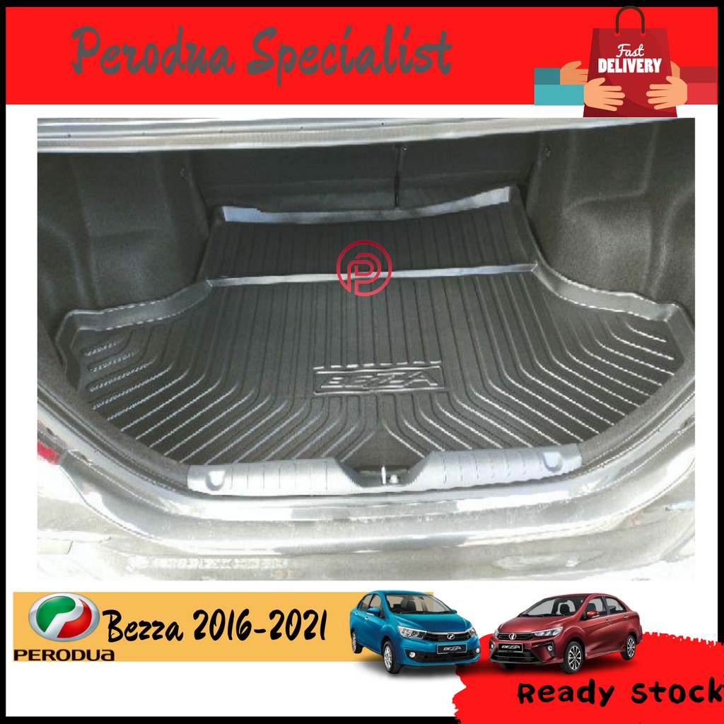 Perodua Bezza 2016-2023 Cargo Tray/Rear Boot Tray | Shopee Malaysia