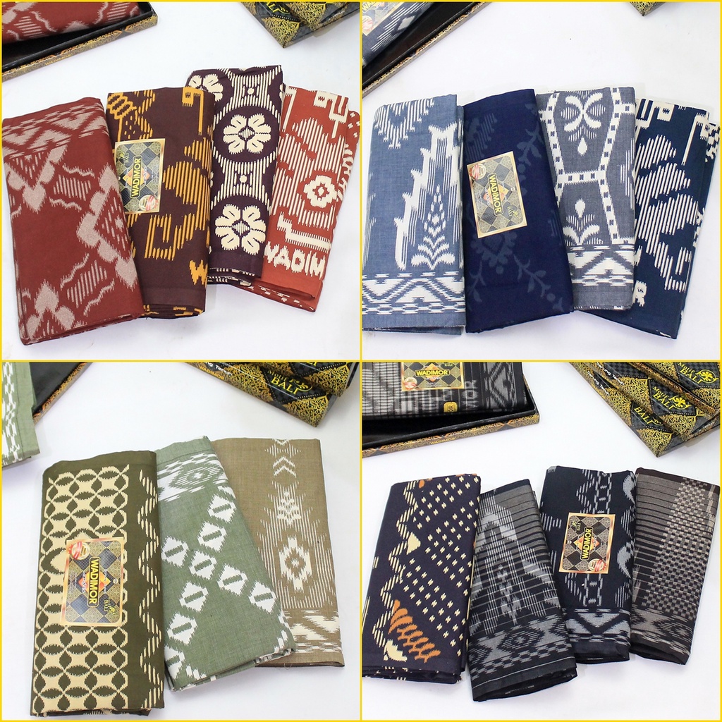 Wadimor Sarong BALI Motif Batik COLOR - Men's Woven Cloth Traditional ...