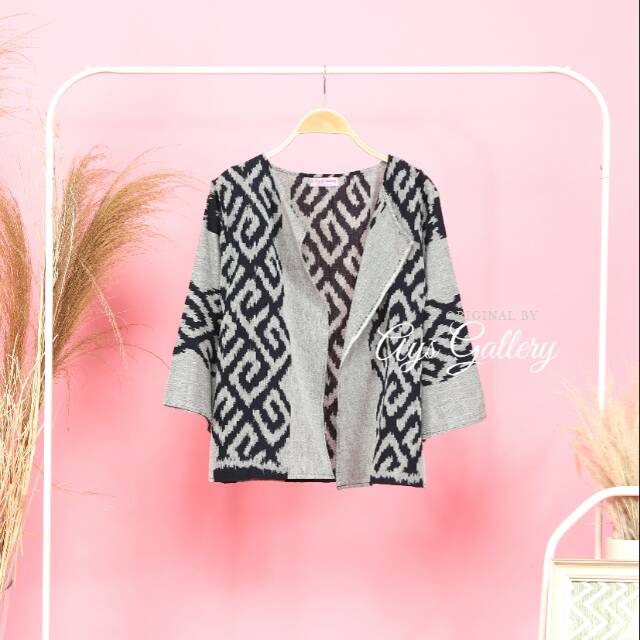 Original TRADITIONAL TIE WOVEN OUTER TORAJA GRAY SERIES) | Shopee Malaysia