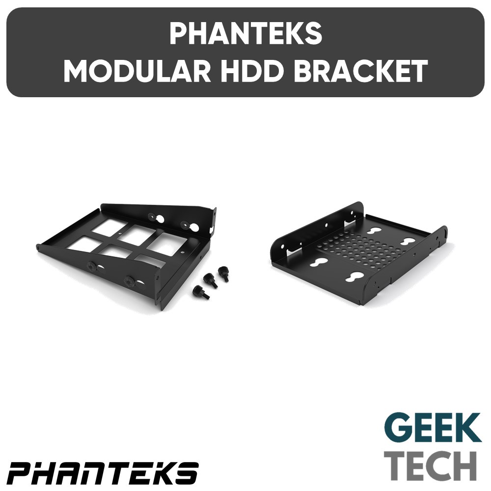 Phanteks Modular HDD Bracket - Compatible with Mini XL / Evolv ITX / Evolv ATX / Pro M / P400 ...
