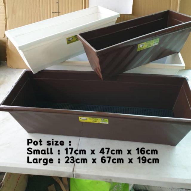 👍ReadyStock🌹ShipWithin24Hours🌱Gafri Planter Box 🌻 Garden Pot 🌺 Pasu ...