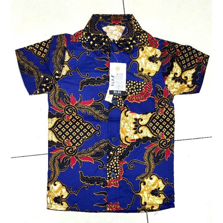Batik Shirt For Boys / / Boy 's Batik Shirt / / | Shopee Malaysia