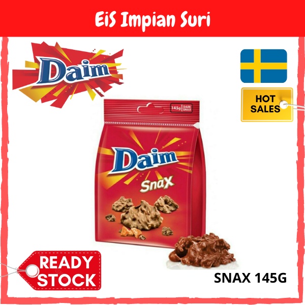 (Ready Stock!!) Daim Snax Travel Bag 145G Chocolate Coklat Daim Snack Coklat Langkawi | Shopee ...
