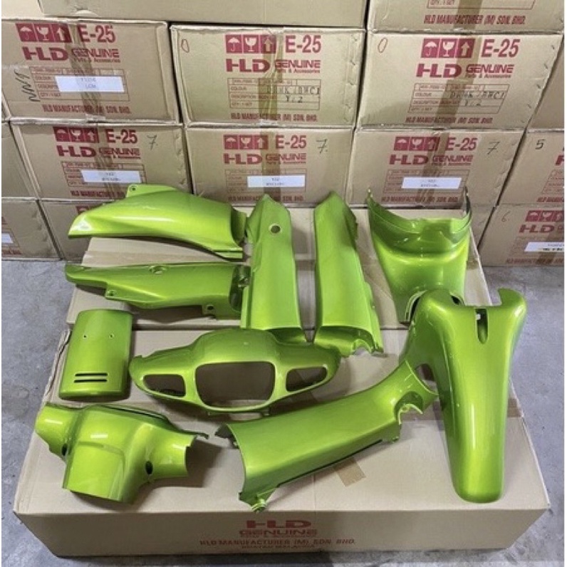 HLD BODY COVER SET MODENAS KRISS 1 KRISS1 >> GREEN / RED / BLUE / BLACK ...