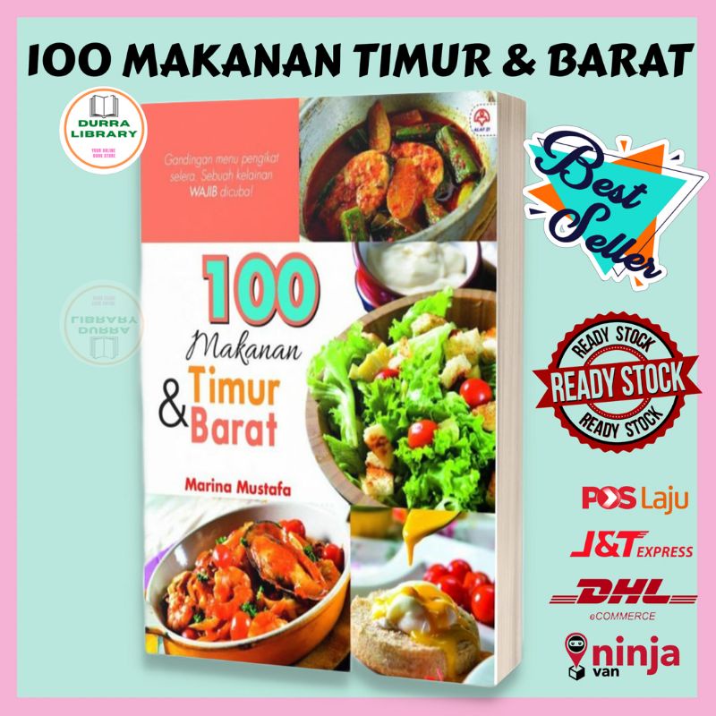 Buku Resipi 100 Makanan Timur & Barat Menu Lazat Ciptaan Chef Marina ...