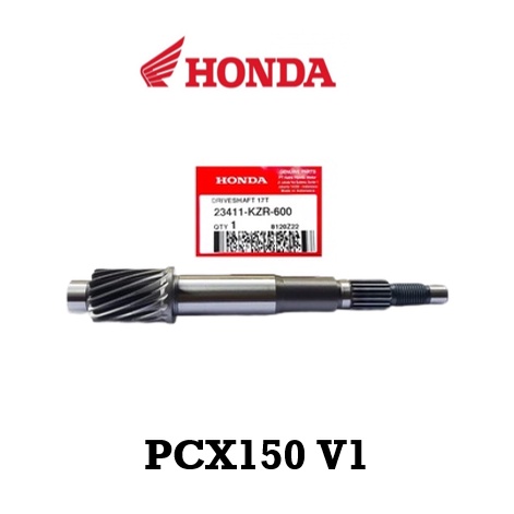 PCX PCX150 DRIVESHAFT 17T , PULLY REAR CVT SHAFT SAP GEARBOX (HONDA100 ...