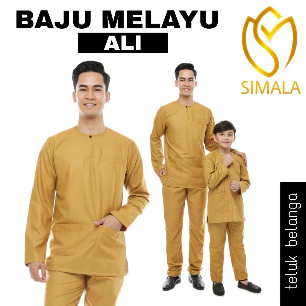 (RAYA 2026) (DEWASA) BAJU MELAYU ALI selesa sedondon Raya EKSKLUSIF ...