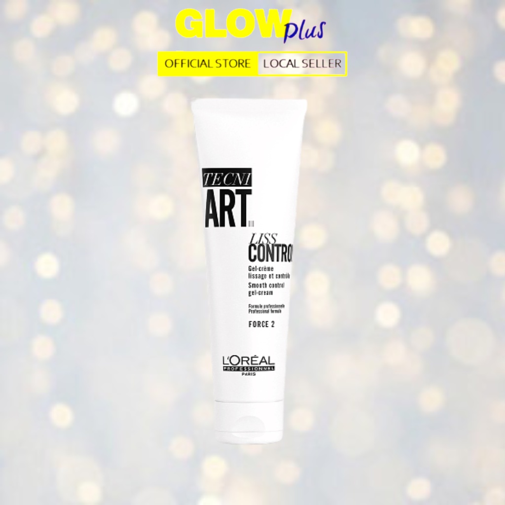 LOREAL Tecni Art Liss Control Gel Cream - 150ml Hair Styling Anti-Frizz ...