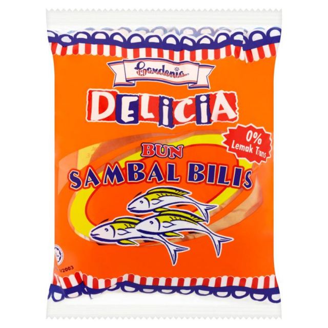 Gardenia Roti Sambal Bilis/ Bun Sambal Bilis/ Roti Ikan Bilis (10 pcs ...