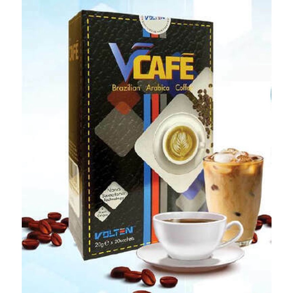 🔥HALAL🔥100% ORIGINAL Volten VCafe - Brazilian Arabica Coffee with ...