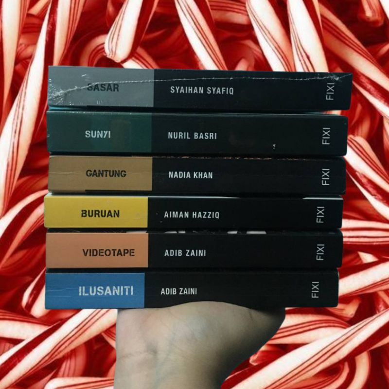 buku novel fixi bestseller campur preloved ( tuhan, musketeers, tualang ...