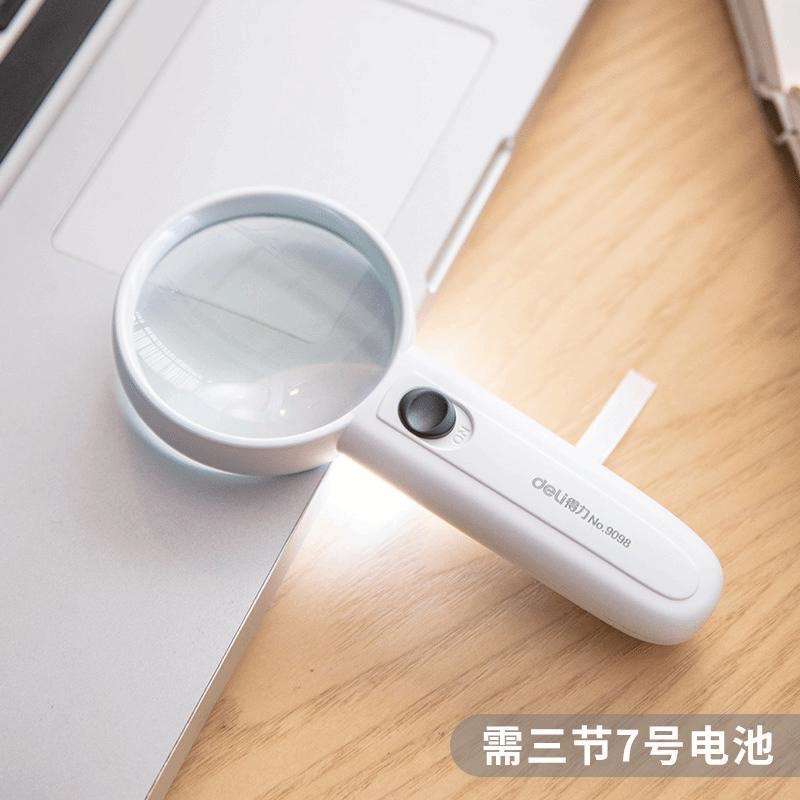 Deli Magnifying Glass / Kanta Pembesar 65mm / 75mm/ 100mm | Shopee Malaysia