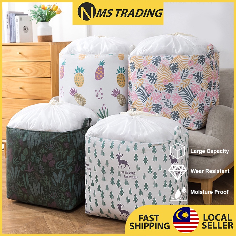 Extra Large Cloth Storage Basket Bag Waterproof Laundry Baskets & Bags ...