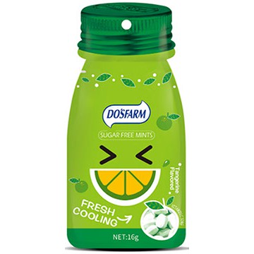 [Thai] Halal DOSFARM Sugar Free Mints Watermelon Peach Lemon Tangerine ...