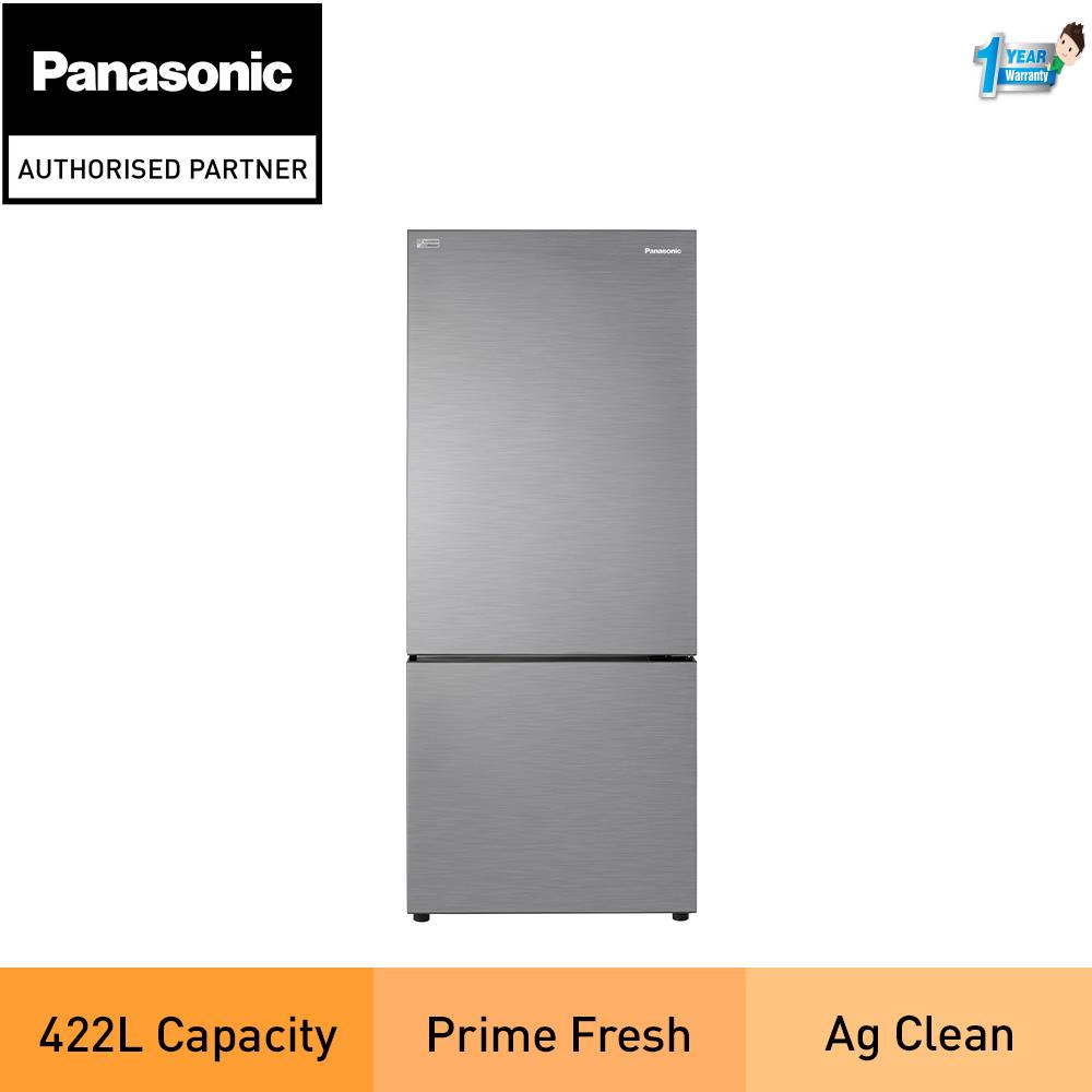 PANASONIC NR-BX421BPS 2-DOOR BOTTOM FREEZER REFRIGERATOR STEEL DOOR ...
